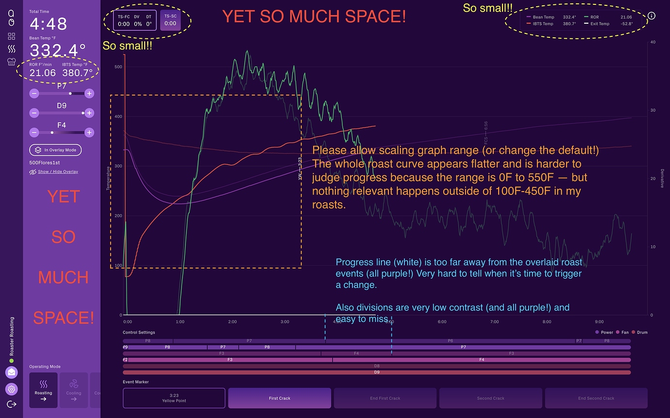 RoastTime UI requests - Feature Suggestions - Roast World Community