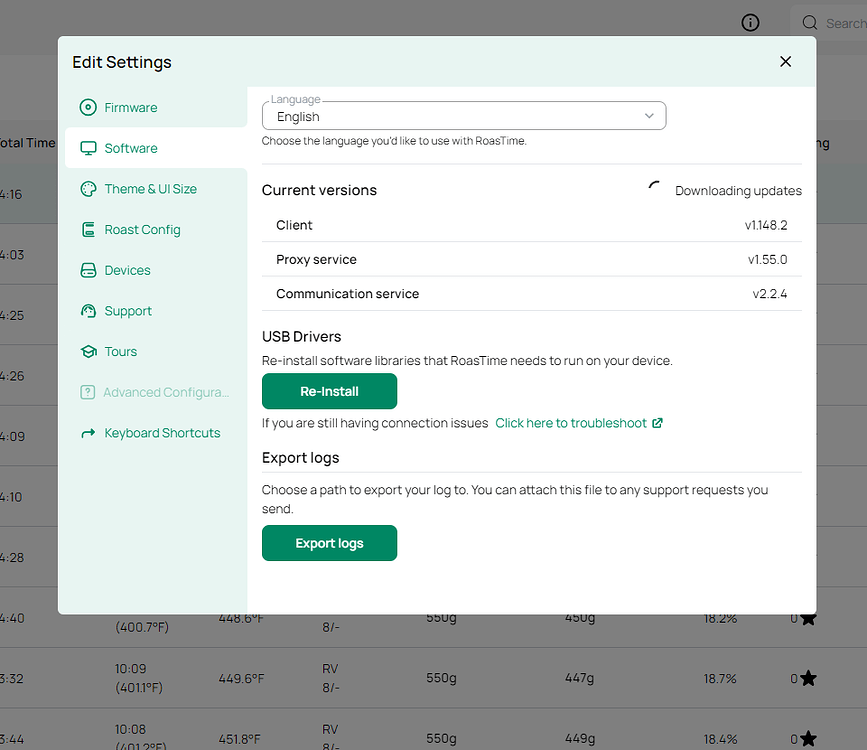 Strange Bean Label Behavior in Roast List - Roast World - Roast World ...